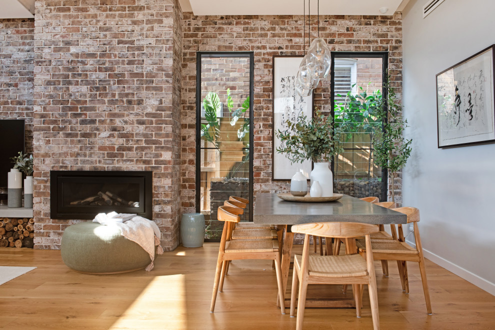 Heritage home with Modern Renovation - Contemporary - Dining Room ...