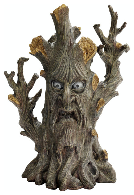 Bark The Black Forest Ent Tree Statue - Eclectic - Garden Statues And ...