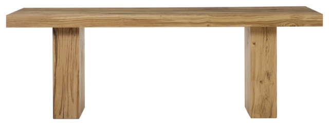 Natural Oak Dining Table L, Andrew Martin Emelia - Transitional ...