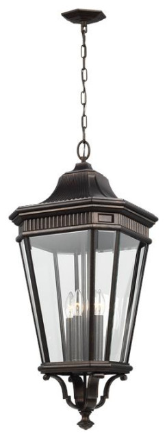 Feiss OL5414 Cotswold Lane 4 Light 13-5/8"W Pendant - Traditional ...