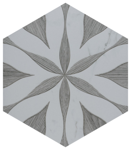 Llama Flower Loire Porcelain Floor and Wall Tile Sample - Contemporary ...