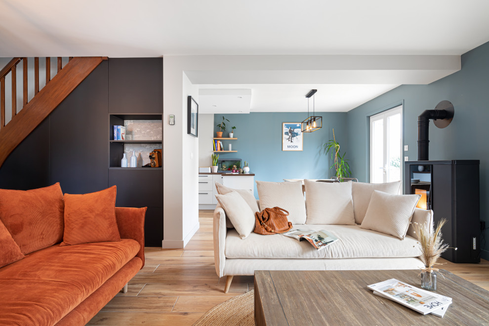 Faire entrer la lumière... - Aménagement d'une entrée et pièce de vie ...