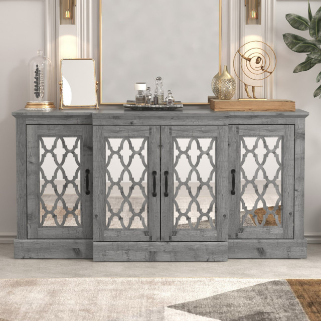 Heron Wide Accent Sideboard - Farmhouse - Buffets And Sideboards - by ...