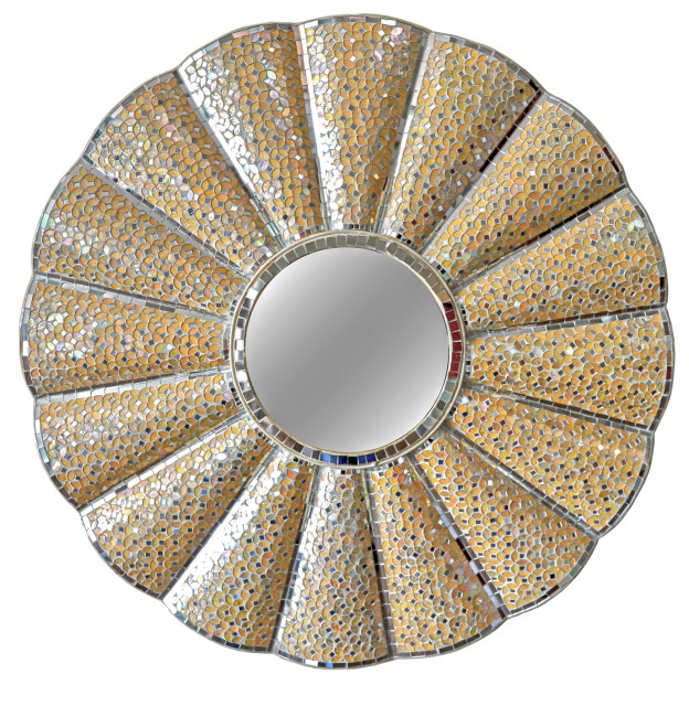 Kenroy 60448LG Mirror, Waverly Collection, Cream Finish - Contemporary ...