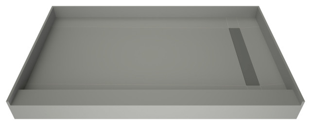 Tile Redi RT3048R-PVC Redi Trench 30" x 48" Rectangular Shower - Shower ...