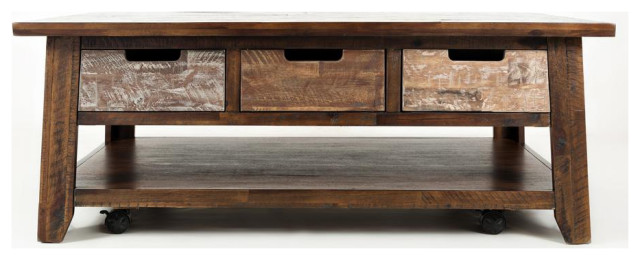 Painted Canyon Cocktail Table - Rustic - Indoor Pub And Bistro Tables ...