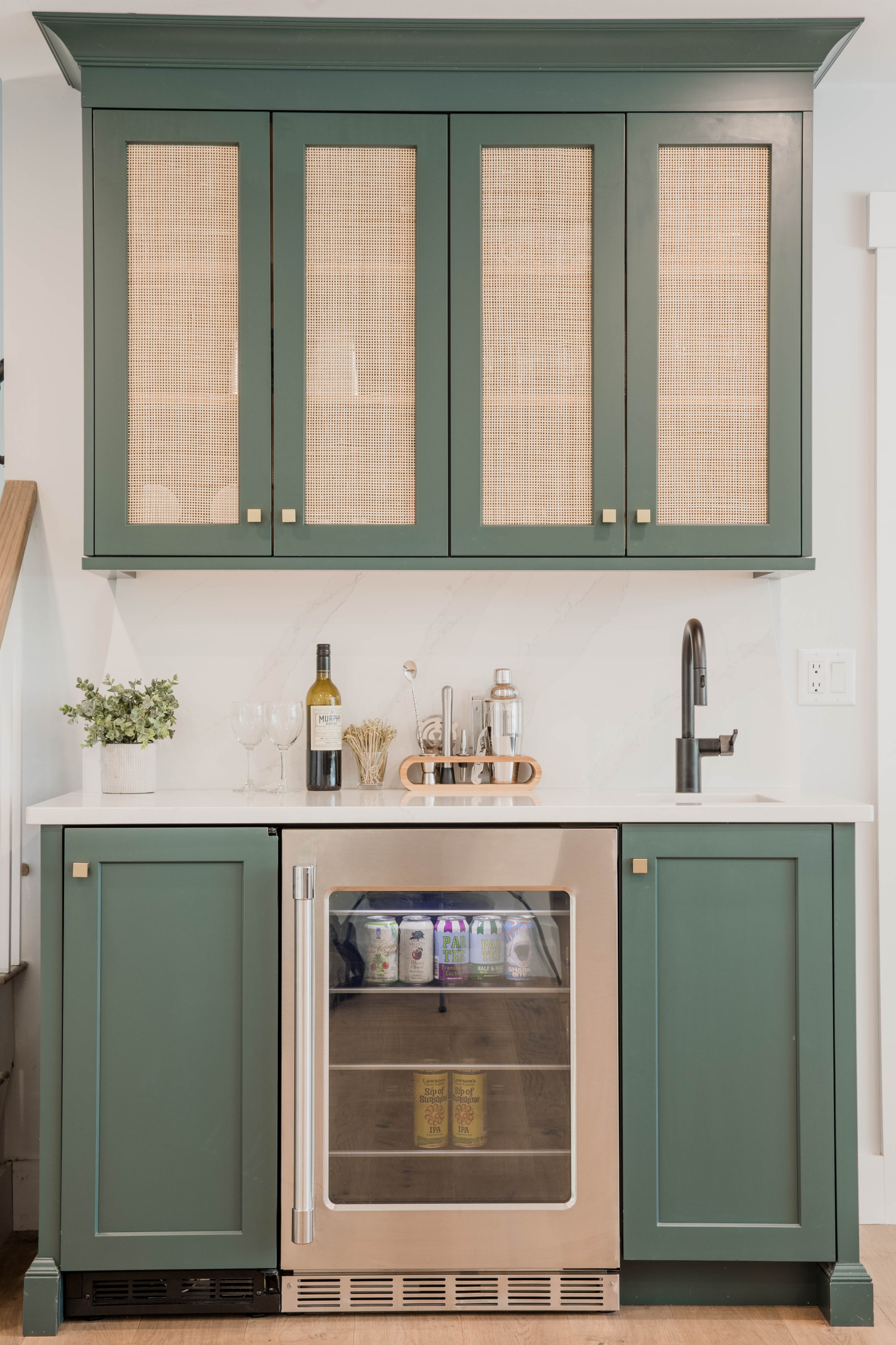 7 Stylish New Compact Home Bars