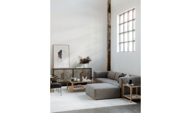 Mako Shagreen Patterned Polyurethane Small Sideboard - Contemporary ...