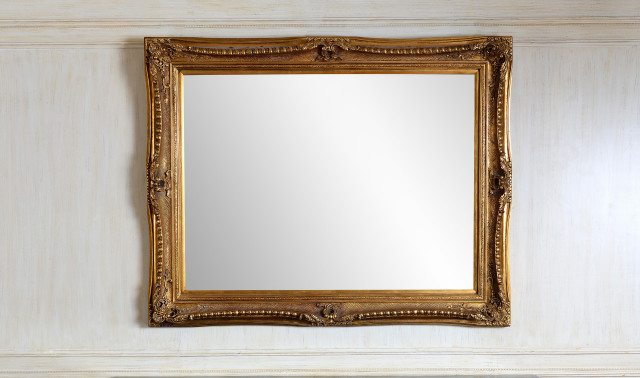 Faria Gold Frame Mirror - Victorian - Wall Mirrors - by Infinity ...