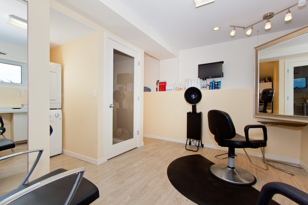 In Home Hair Salon Basement Development - Calgary - by Dependable ...