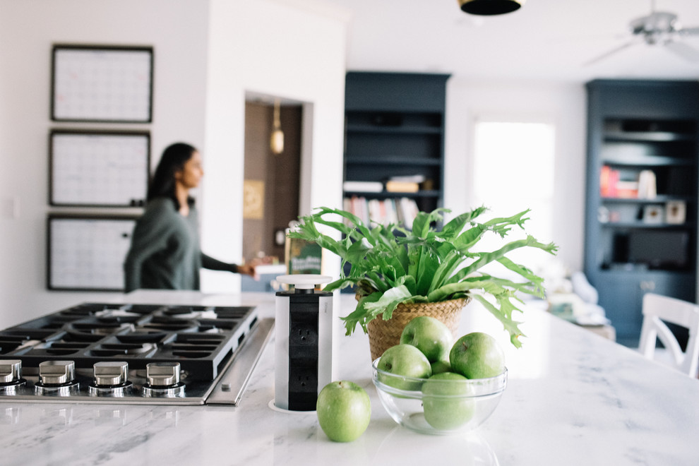 Navy Blue Kitchen Design, Alexandra Lauren Interior Design, Jackson ...