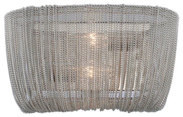 Genevieve 12x7" 2-Light Contemporary Sconce by Kalco - Contemporary ...