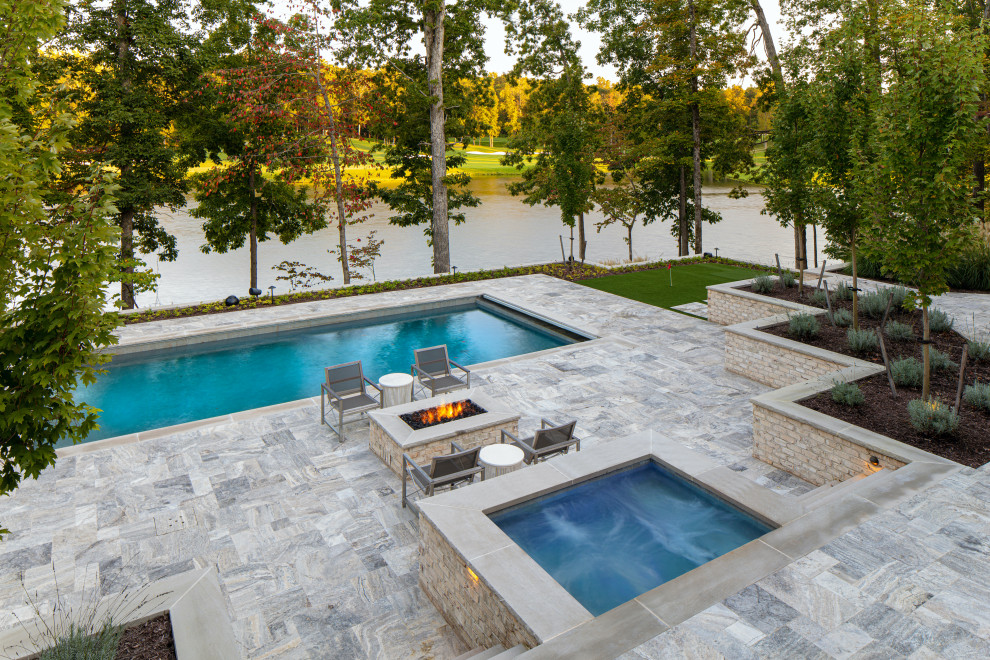 Modern Farmhouse - Farmhouse - Pool - Richmond - by Colonial ...