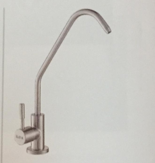 Ro water faucet for above counter wall hung RO purifier