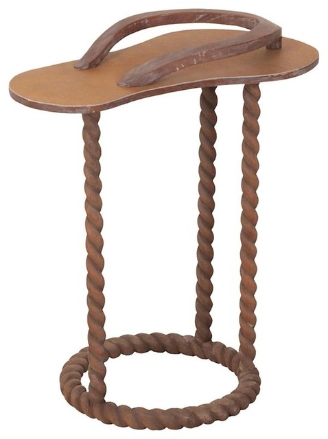 Sandal Table - Eclectic - Side Tables And End Tables - by Buildcom | Houzz