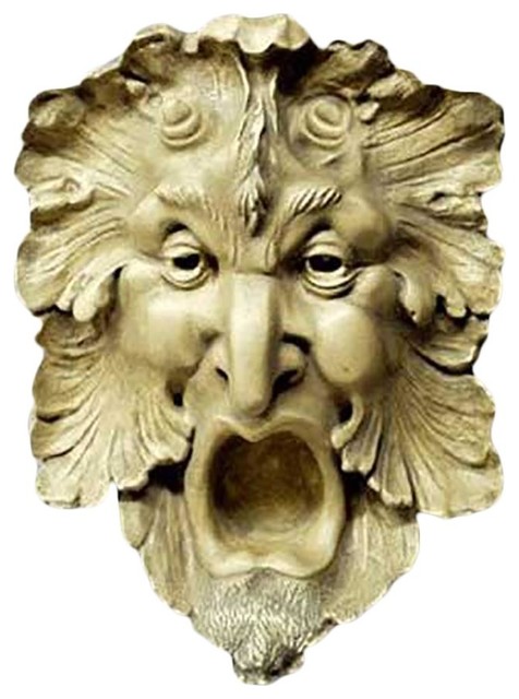 Bruno Greenman 23, Gargoyles Masks - Traditional - Outdoor Wall Art ...