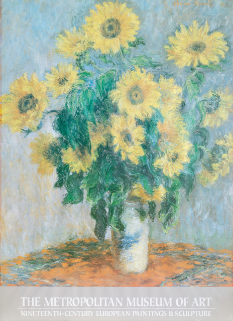 Bouquet of Sunflowers, Claude Monet, 30x37 - Farmhouse - Prints And ...