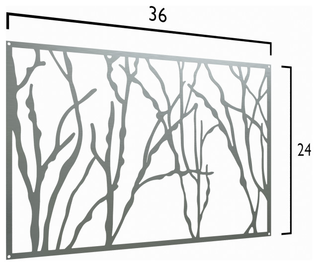 Three Square Metal Wall Panel - Contemporary - Metal Wall Art - by ...