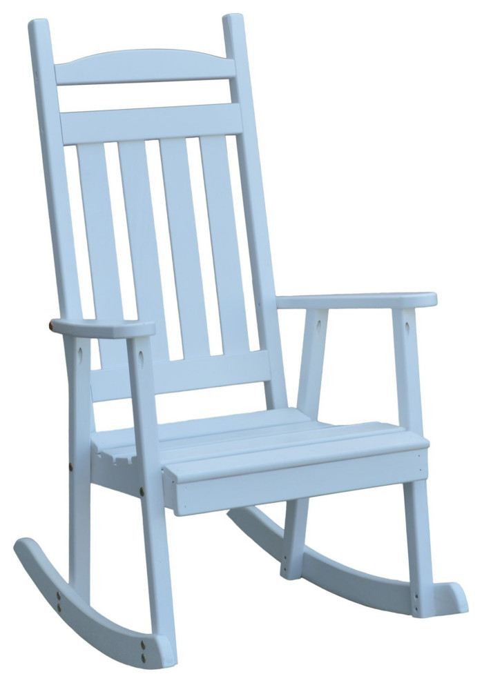 Pine Classic Porch Rocker - Transitional - Outdoor Rocking Chairs - by ...