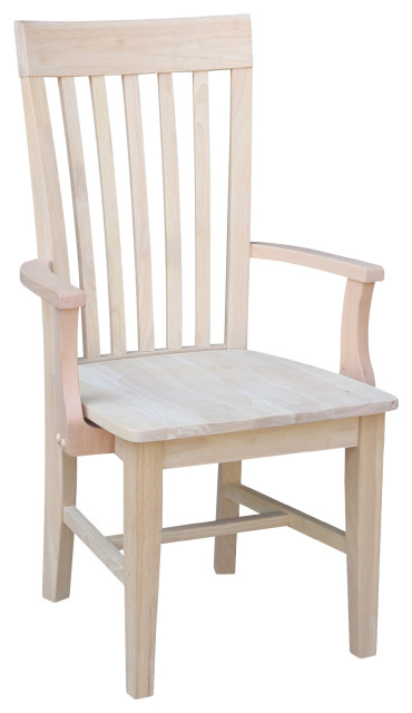 Tall Mission Chair With Arms - Craftsman - Dining Chairs - by ...