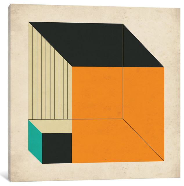 "Cubes XIV" by Jazzberry Blue, 12x12x.75, 12x12x1.5 - Contemporary ...