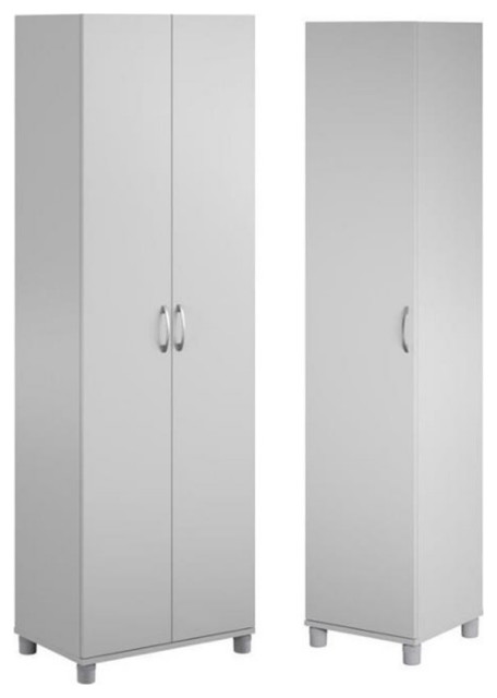 Home Square 2-Piece Set with 24" Utility and 16" Utility Storage ...