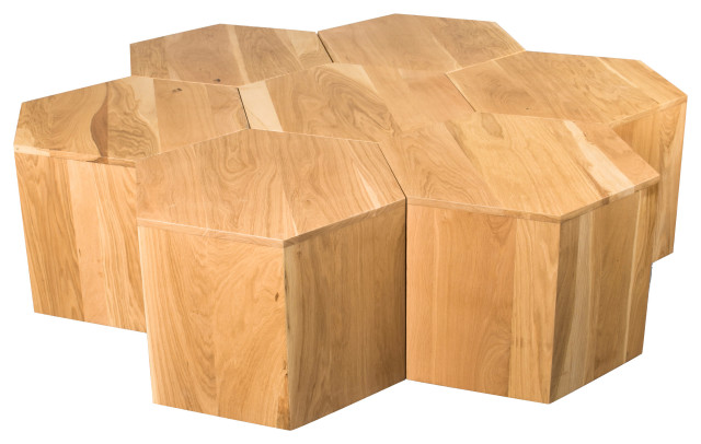 Eternal Modular Coffee Table, 7 Piece - Transitional - Coffee Tables ...
