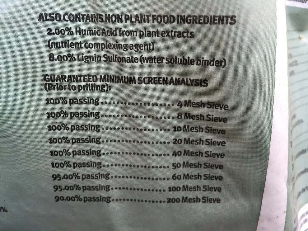 Sta-Green Rapid Lime verus Mag-I-Cal ,Encap, Pennington Fast Lime ...