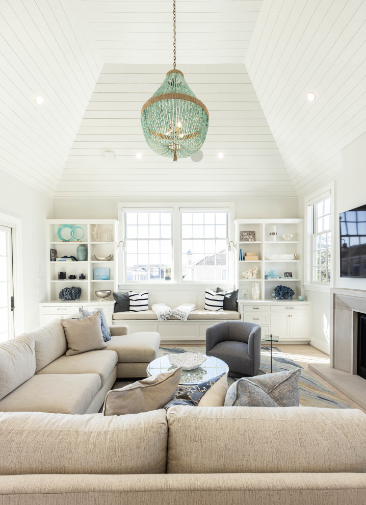 Island Getaway - Beach Style - Living Room - Philadelphia - by David C ...