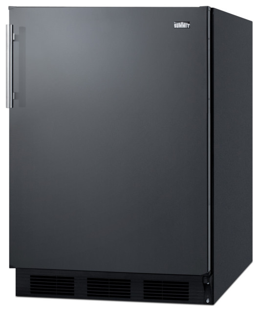 Summit FF63BKI 24"W 5.5 Cu. Ft. Compact Freezerless Refrigerator ...