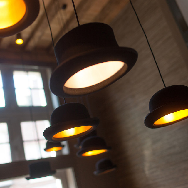 Innermost Modern Jeeves Bowler Hat Pendant Light - Eclectic - Pendant ...