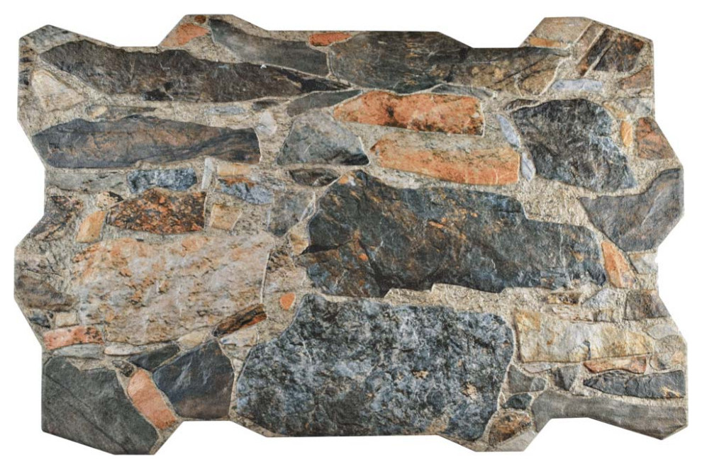 Rambla Porcelain Floor and Wall Tile, Mica, Sample - Contemporary ...