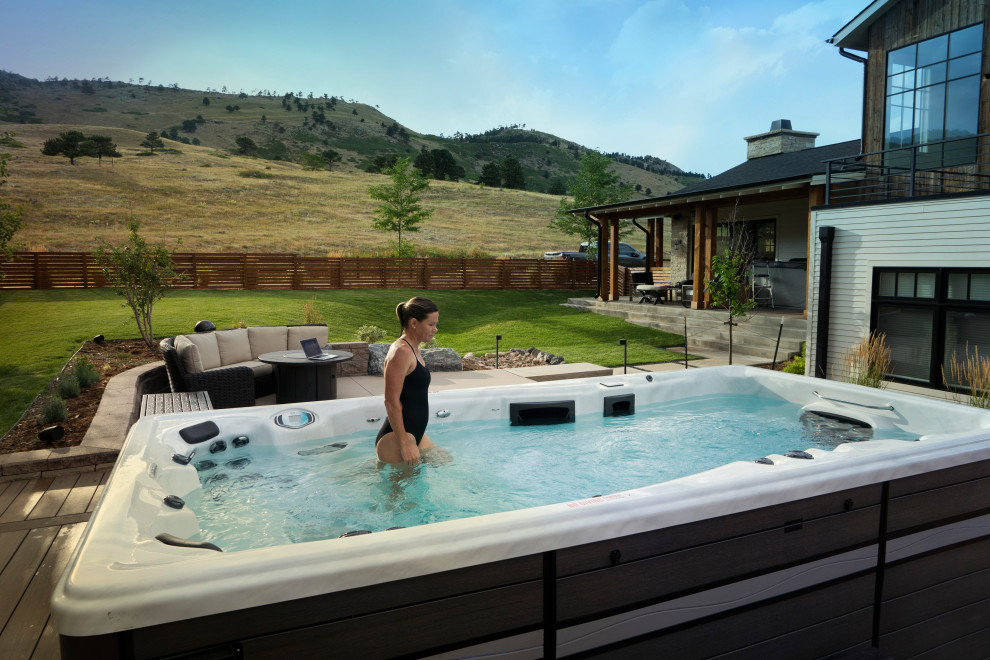 Master Spas: H2X Challenger 15D Swim Spa - Modern - Landscape - Other ...