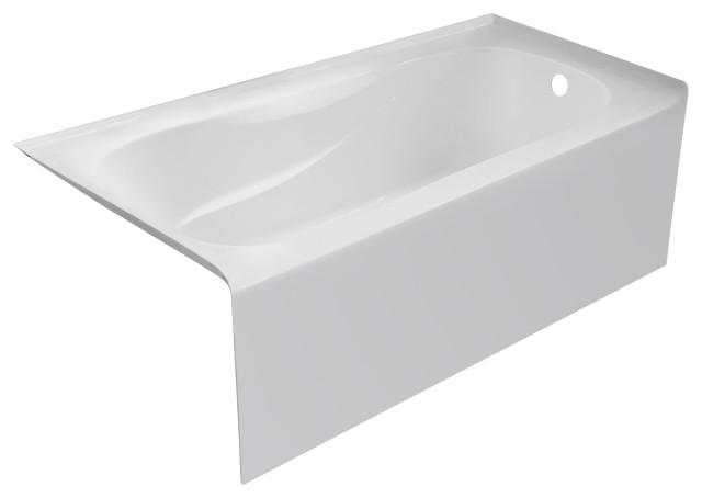Valley Acrylic Above Floor Rough In pPRO Acrylic Multi-Layered Bath Tub ...