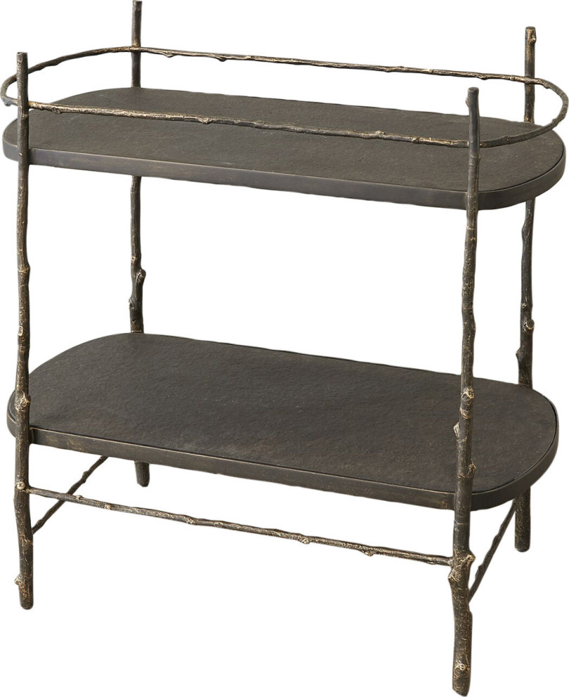 Grove Bar - Rustic - Wine And Bar Cabinets - by HedgeApple | Houzz