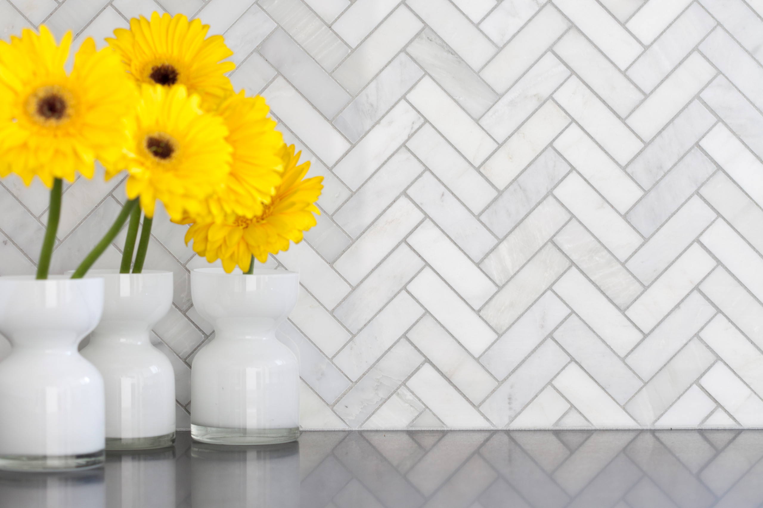 11 Beautiful Ways to Use a Chevron Tile Pattern in Your Home | Houzz UK