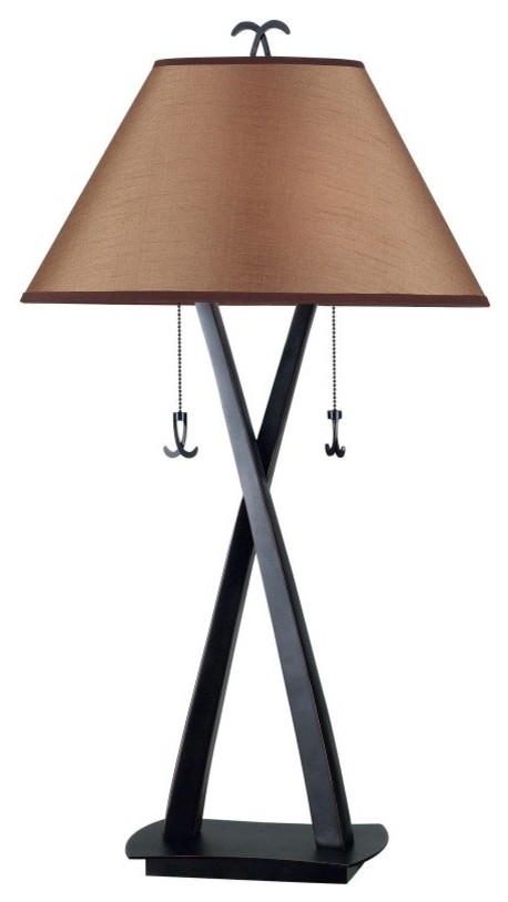 Kenroy Home Wright Table Lamp, Oil Rubbed Bronze Finish - 20100ORB ...