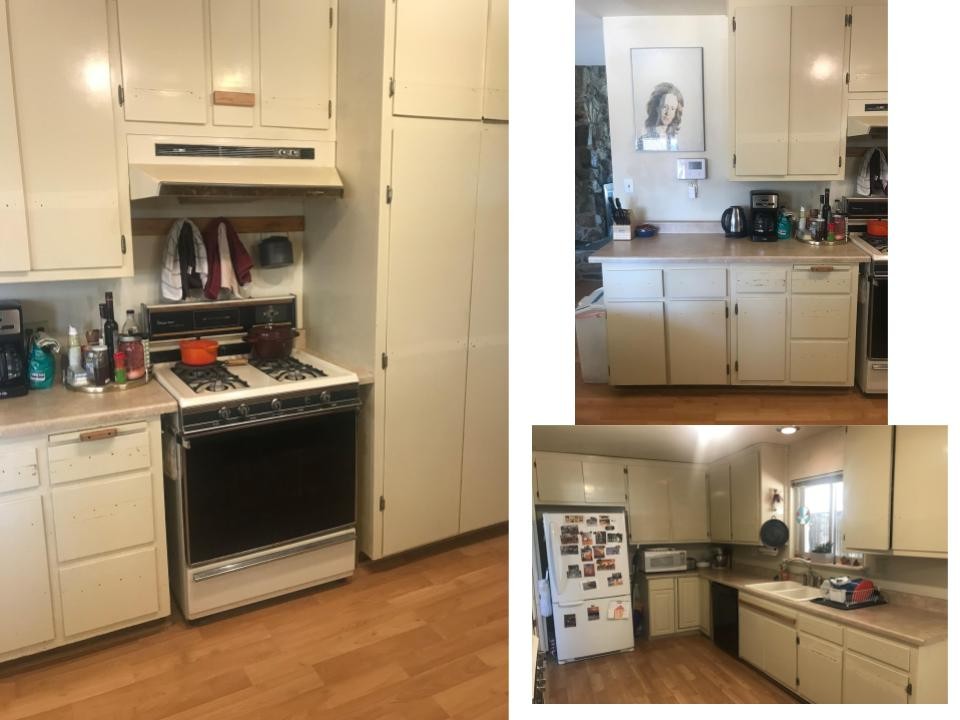 Hot mess mid century kitchen/ 90s remodel