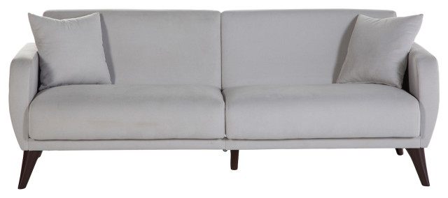 Sofa In A Box-Flexy, Zigana Light Gray - Midcentury - Sofas - by ...