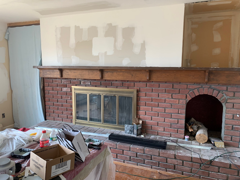 1960s Brick Fireplace Abandoned Retro 1960s Ranch House Sold For $2.4