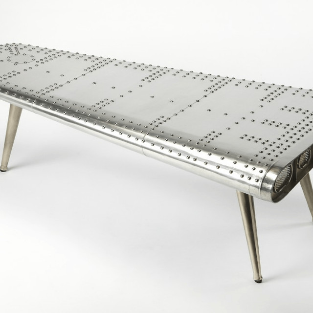 Aviator Coffee Table - Industrial - Coffee Tables - by HomeRoots | Houzz
