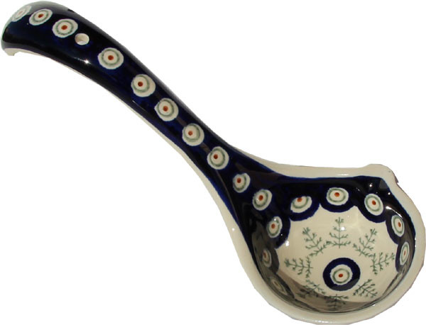 Polish Pottery Soup Ladle, Pattern Number: 312 - Farmhouse - Ladles ...