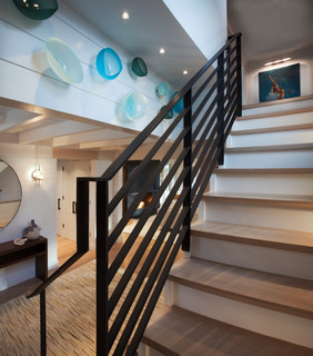 Modern Beach House - Beach Style - Staircase - Boston - by Vicente ...
