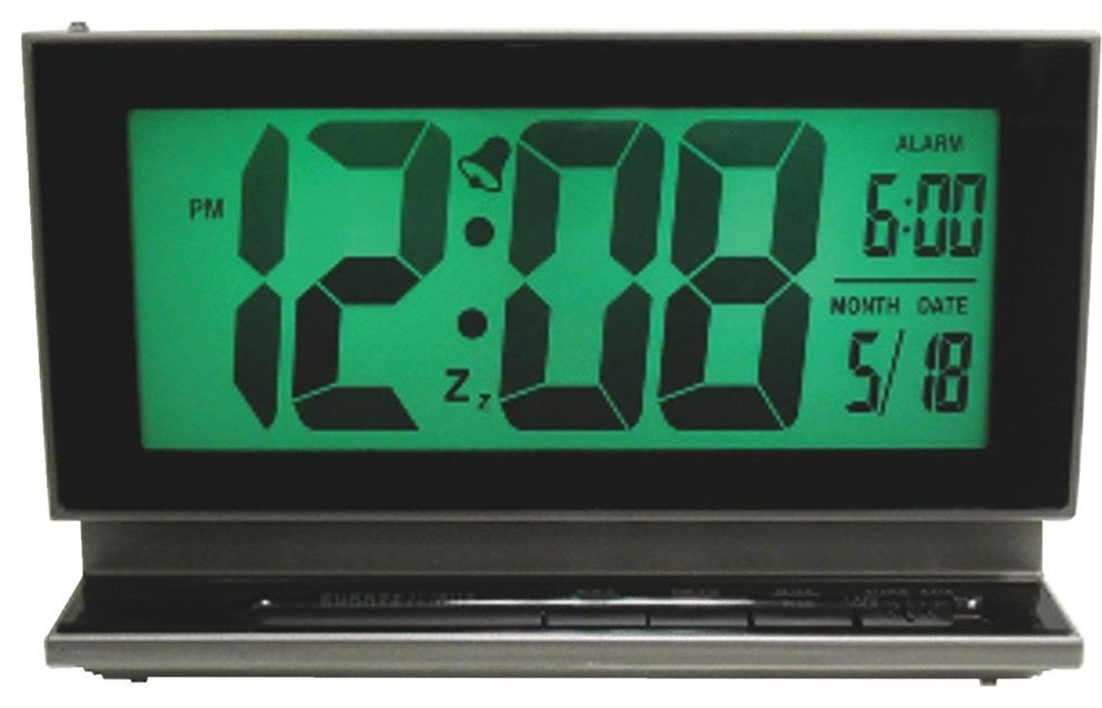 Equity® 30041 Jumbo 2.0" LCD Digital Alarm Clock with Nightvision ...