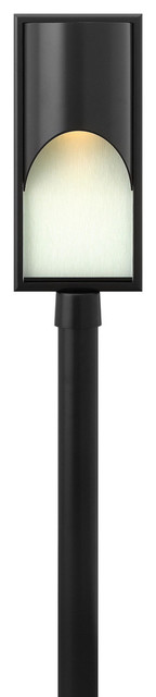 Hinkley Lighting Cascade 1 Lt Outdoor Post Top/Pier Mount, Satin Black ...