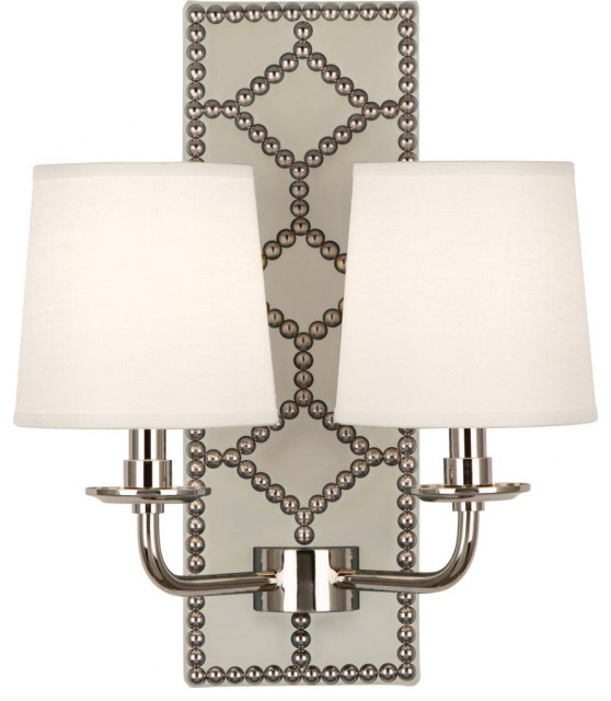 Robert Abbey S1032 Williamsburg Lightfoot - Two Light Wall Sconce - Transitional - Wall Sconces ...