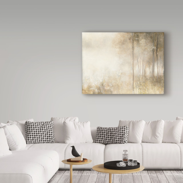 Julia Purinton 'Edge Of The Woods Abstract' Canvas Art, 47"x35 ...