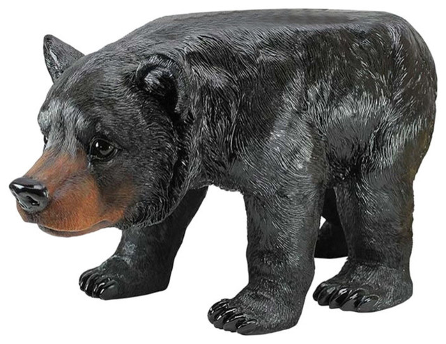 Black Forest Bear Stool - Rustic - Accent And Garden Stools - by Design ...