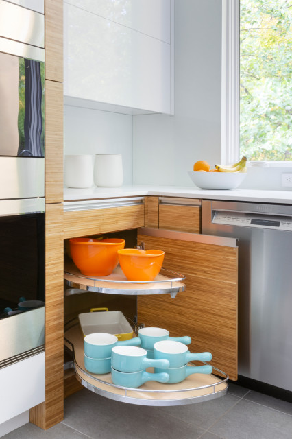 Modern Bamboo Kitchen Design - Contemporain - Cuisine - New York - par ...