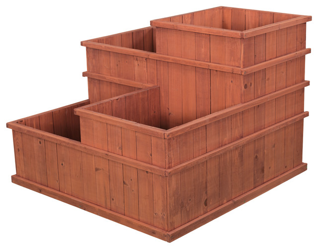 Multi Level Planter - Transitional - Outdoor Pots And Planters - by ...